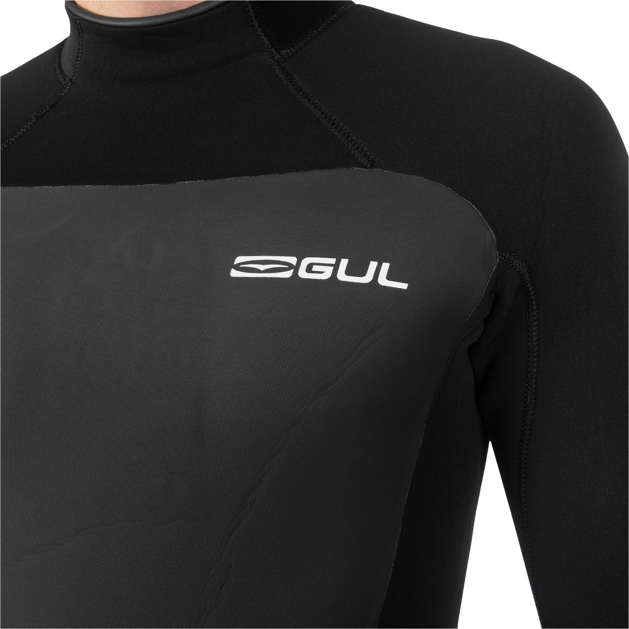 2025 Gul Mens Response 3/2mm GBS Back Zip Wetsuit RE1231-C1 - Black - Wetsuits - | Wetsuit Outlet